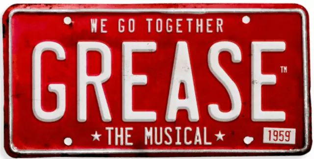 Grease Sticker License Logo Movie Phone Decal Water Bottle Stickers Car ...