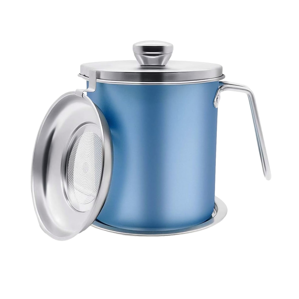 Grease container, stainless steel tank container with filter, suitable ...