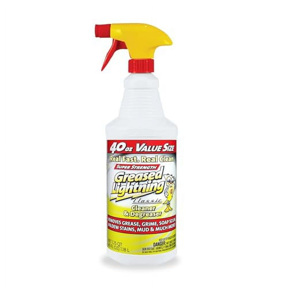 Greased Lighting Super Strength Cleaner & Degreaser (40oz) (2 ...