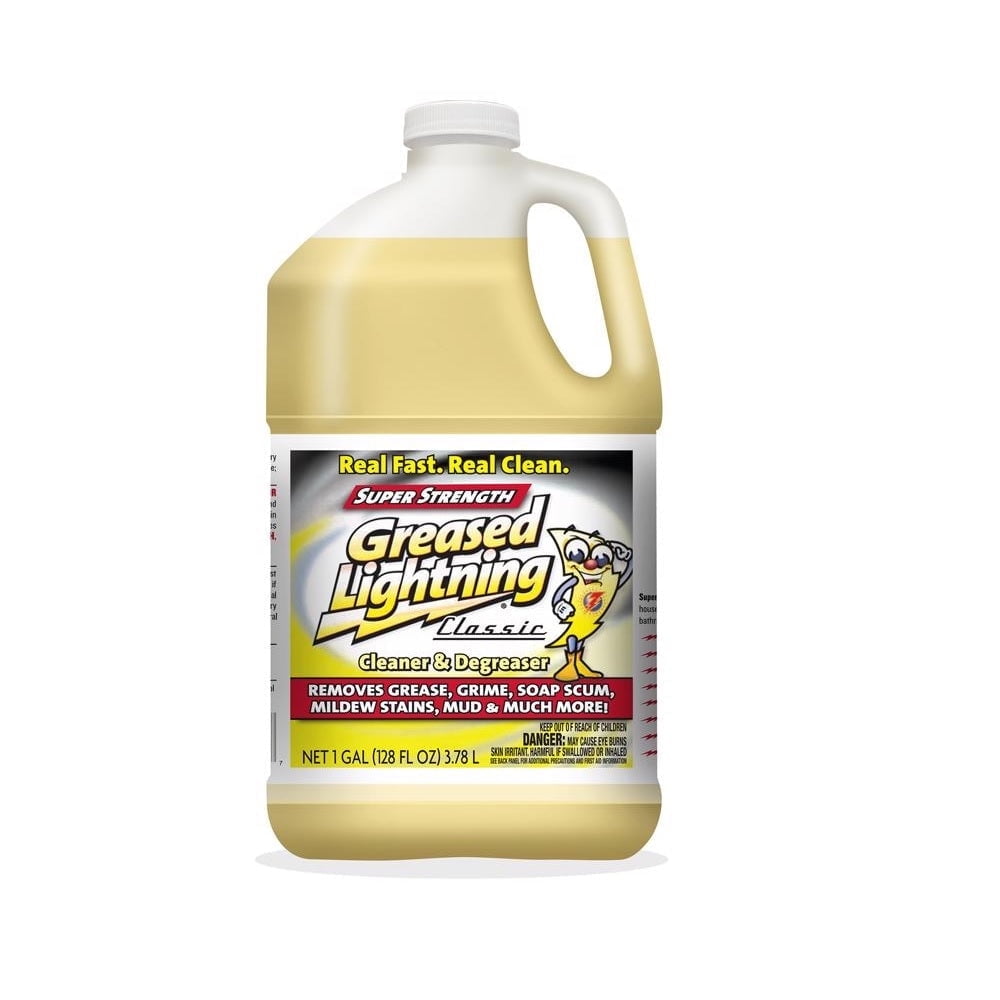 Greased Lightning Cleaner and Degreaser, Industrial Strength, Liquid ...