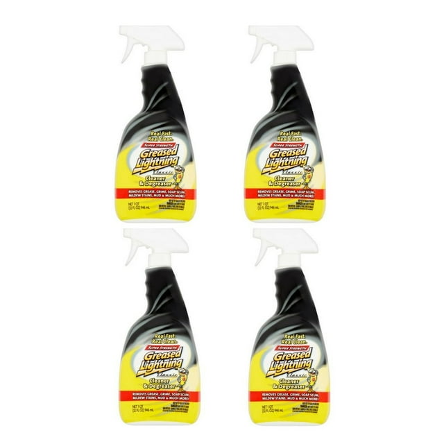 Greased Lightning Super Strength Multi-Purpose Cleaner & Degreaser, 32 ...