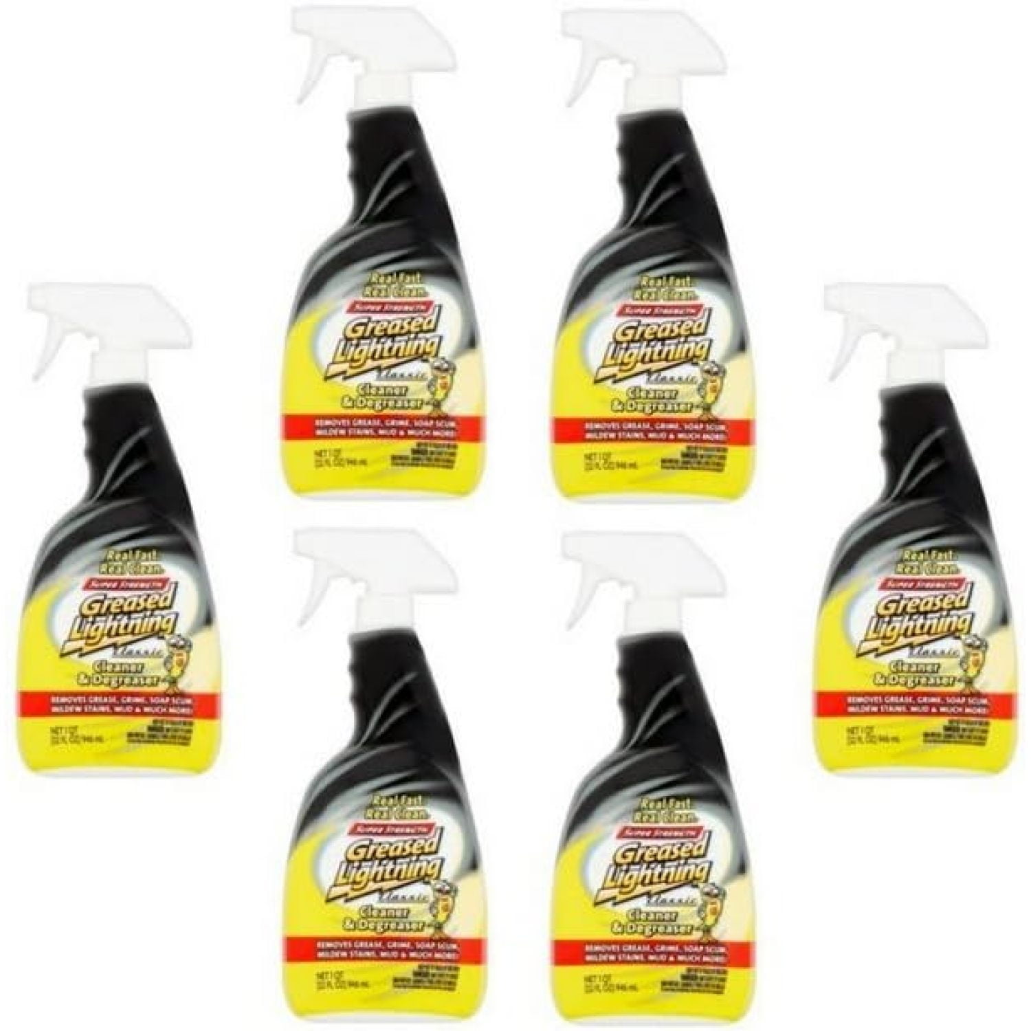 Greased Lightning Super Strength Multi-Purpose Cleaner & Degreaser, 32 ...