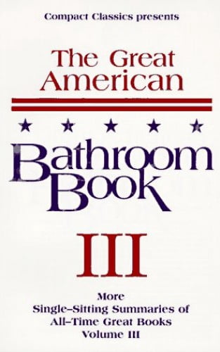 Pre-Owned The Great American Bathroom Book, Volume 3 (Paperback ...