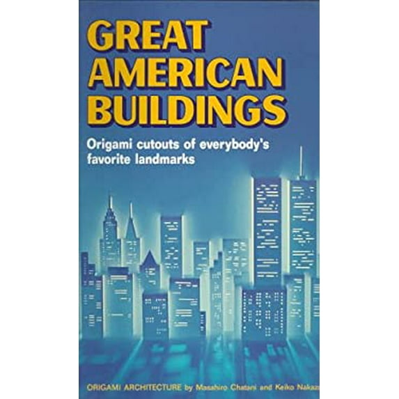 Pre-Owned Great American Buildings: Origami Cutouts of Everybody's Favorite Landmarks: Origami ...