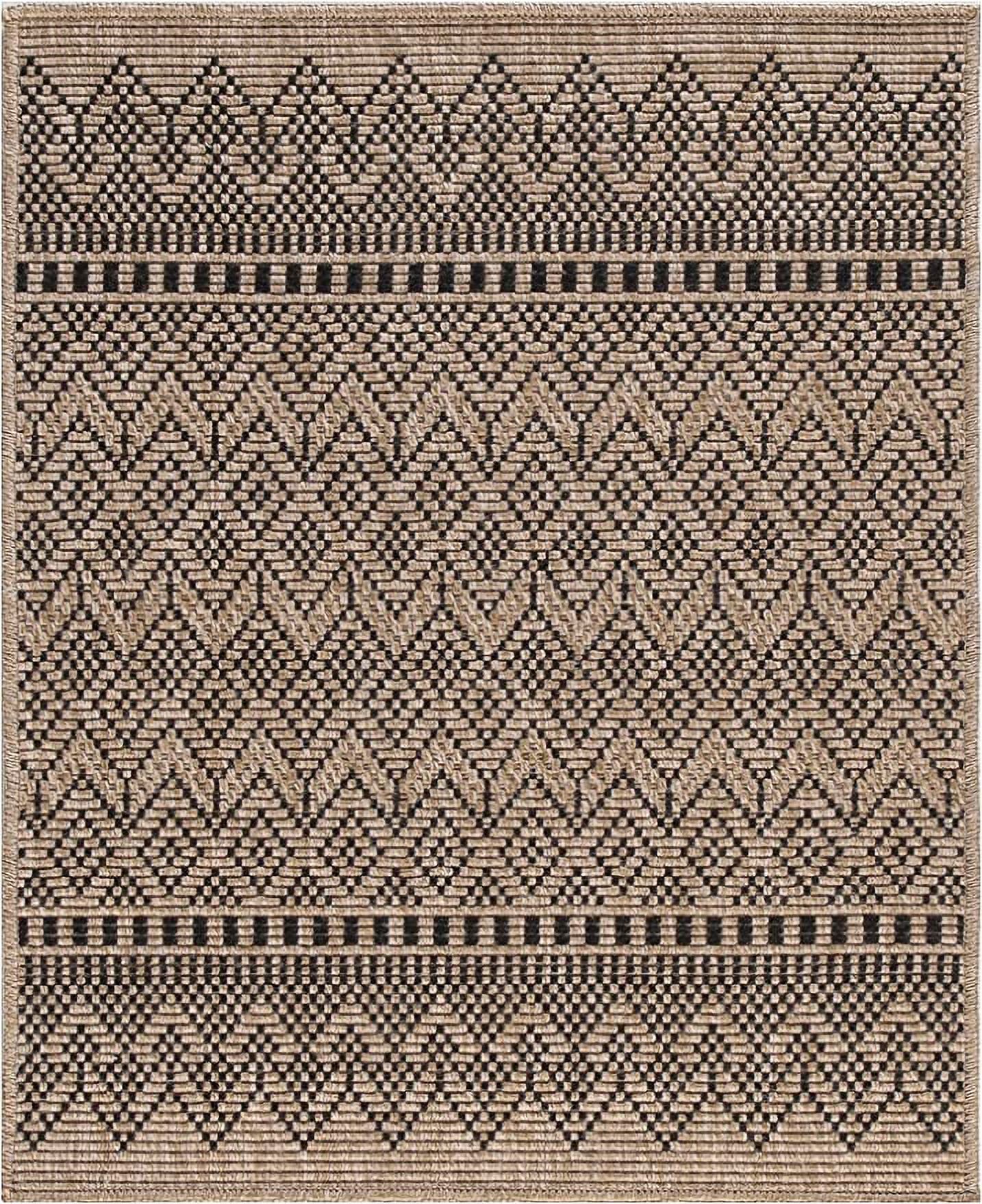 Great American Distributors - Ikat Transitional Sisal-Inspired Indoor ...