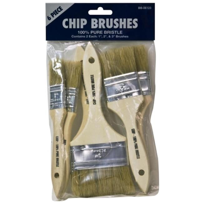 Great American Marketing BB06123 6 Piece Chip Brush Set - Walmart.com