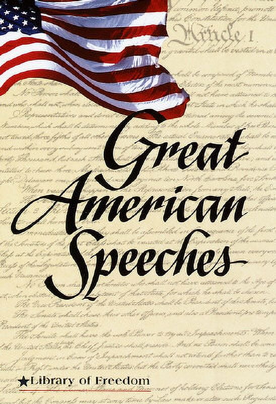 Great American Speeches (Library of Freedom) (Hardcover) - Walmart.com