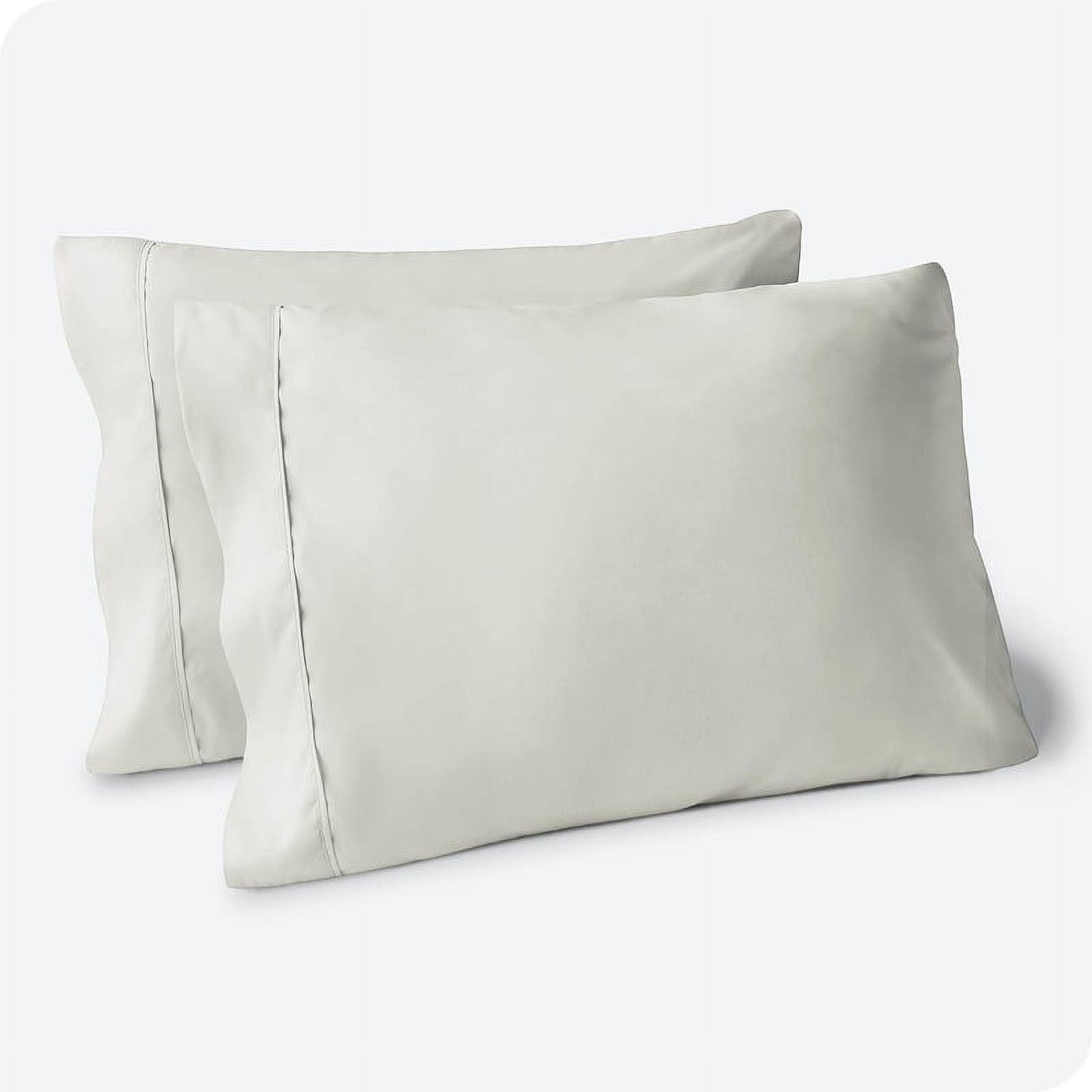 The Great American Store King Pillow Cases Solid Ivory - 2 Pack ...