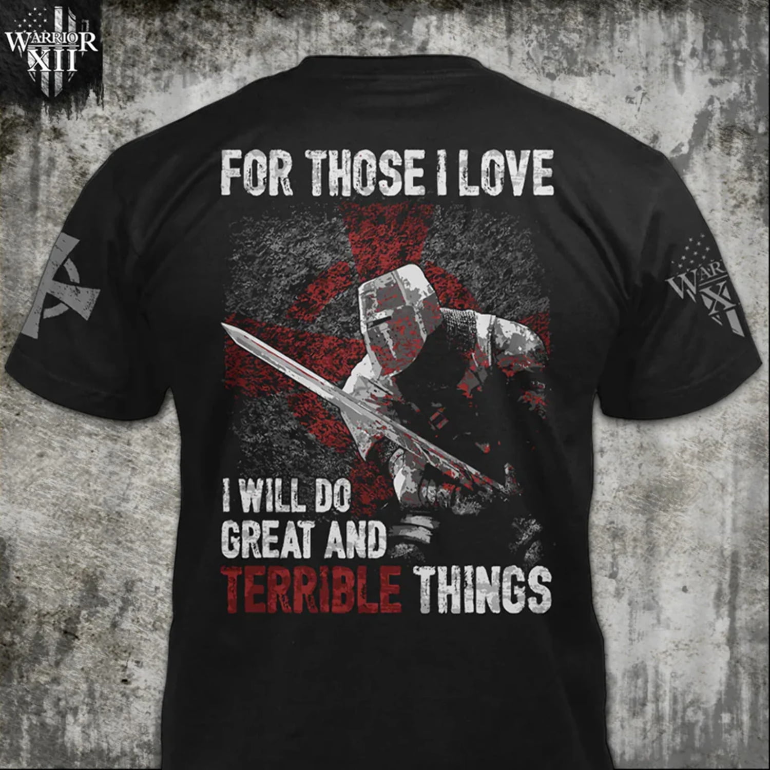 Great And Terrible Things T-Shirt Patriotic Tribute Tee | American Pride Veteran Support | 100% ...