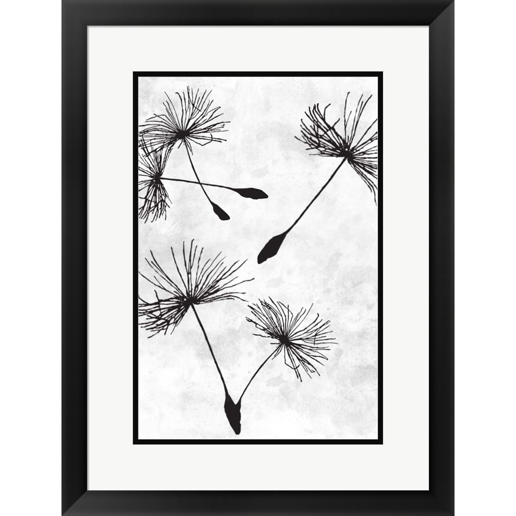 Great Art Now Dandelion Flight 2 by Marcus Prime, Framed Wall Art, 19.25W x 25.25H - Walmart.com