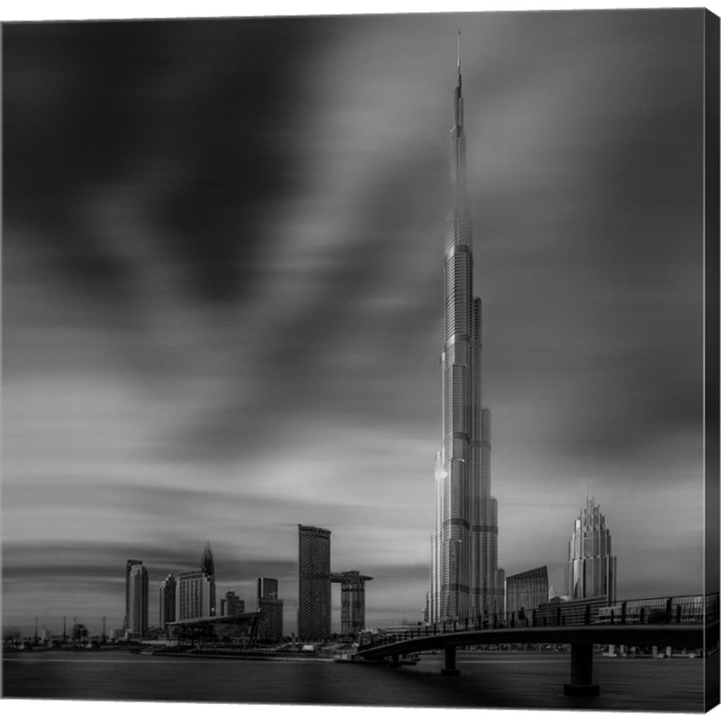 Great Art Now Dubai Downtown Cityscape, Dubai, UAE by Mohamed Kazzaz ...