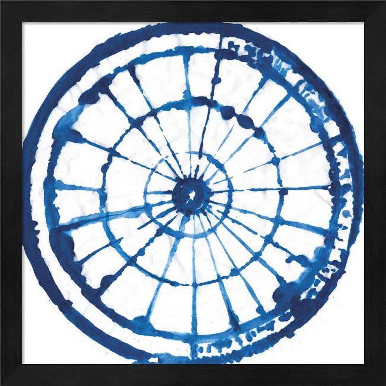 Great Art Now Indigo Dye III by Aimee Wilson Framed Wall Art 13"W x 13 ...