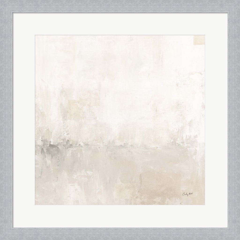 Great Art Now Light Gray Morning Light Crop by Courtney Prahl, Framed ...