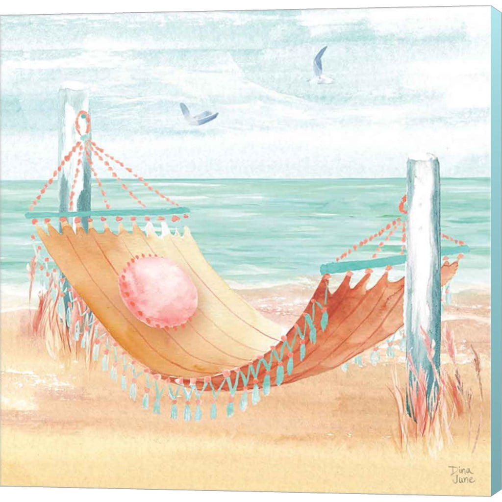 Great Art Now Ocean Breeze V by Dina June, Canvas Wall Art, 12W x 12H ...