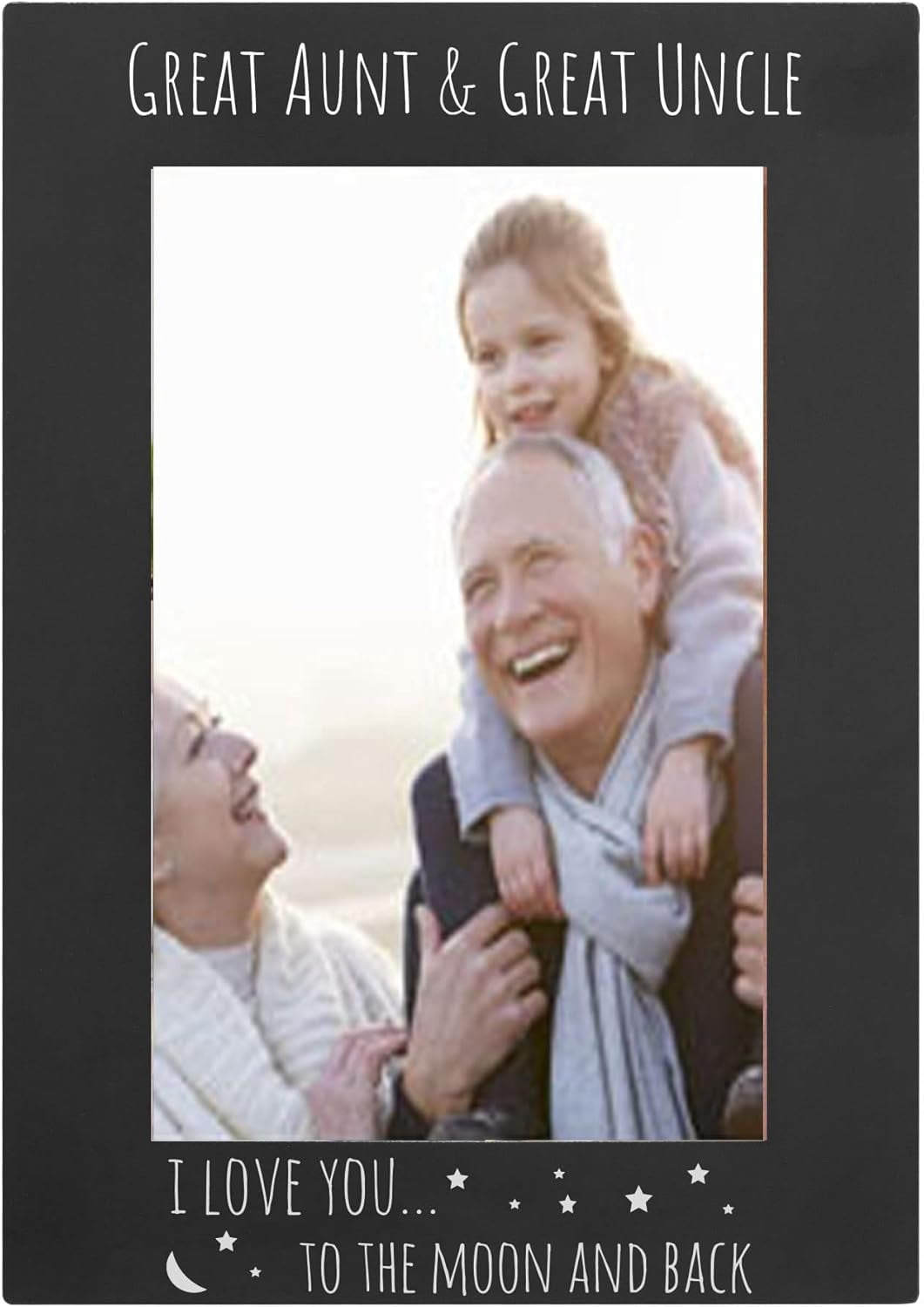 Great Aunt & Great Uncle - Anodized Aluminum Metal Hanging/Tabletop ...