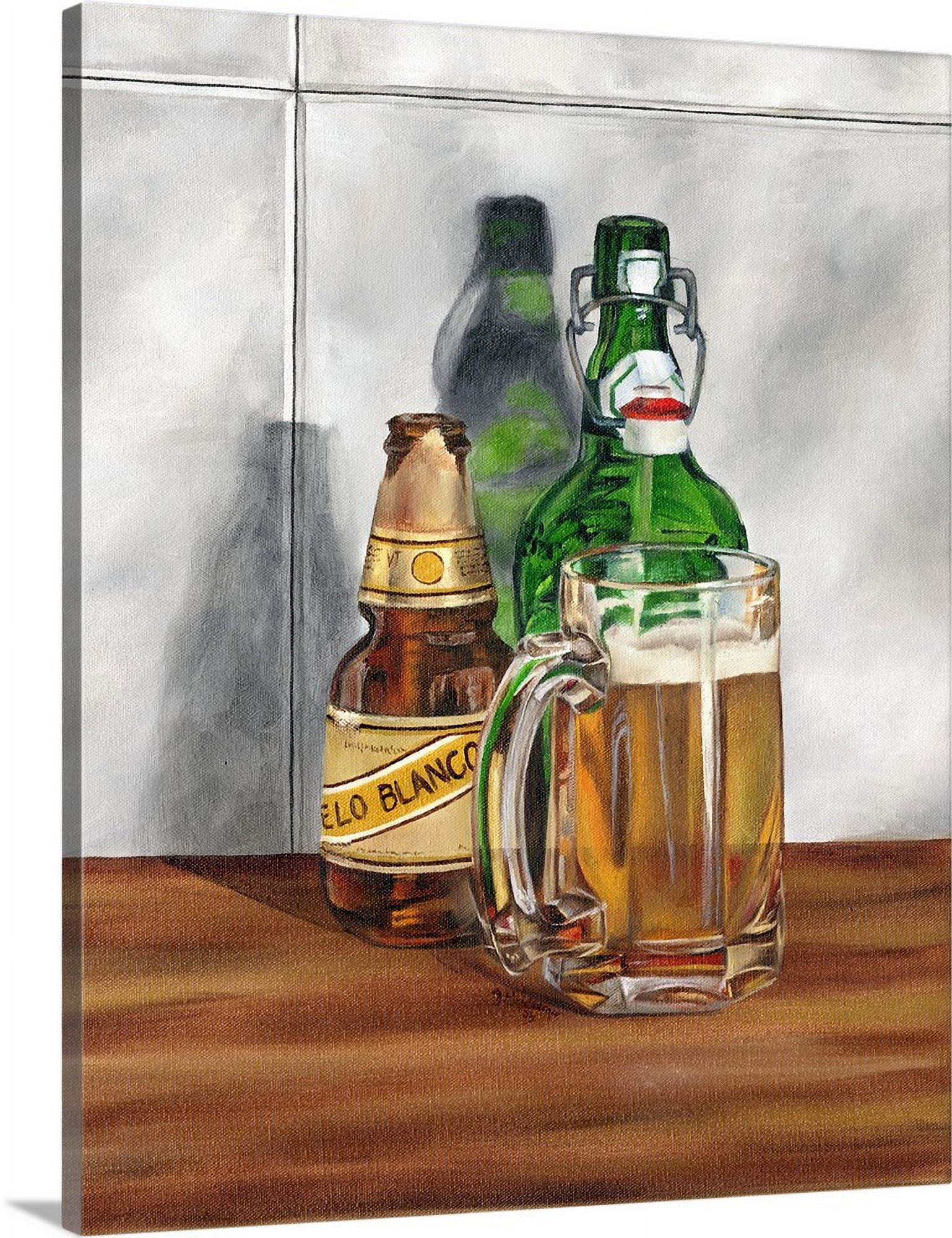 Great BIG Canvas | "A Cold One II" Canvas Wall Art - 24x30 - Walmart ...