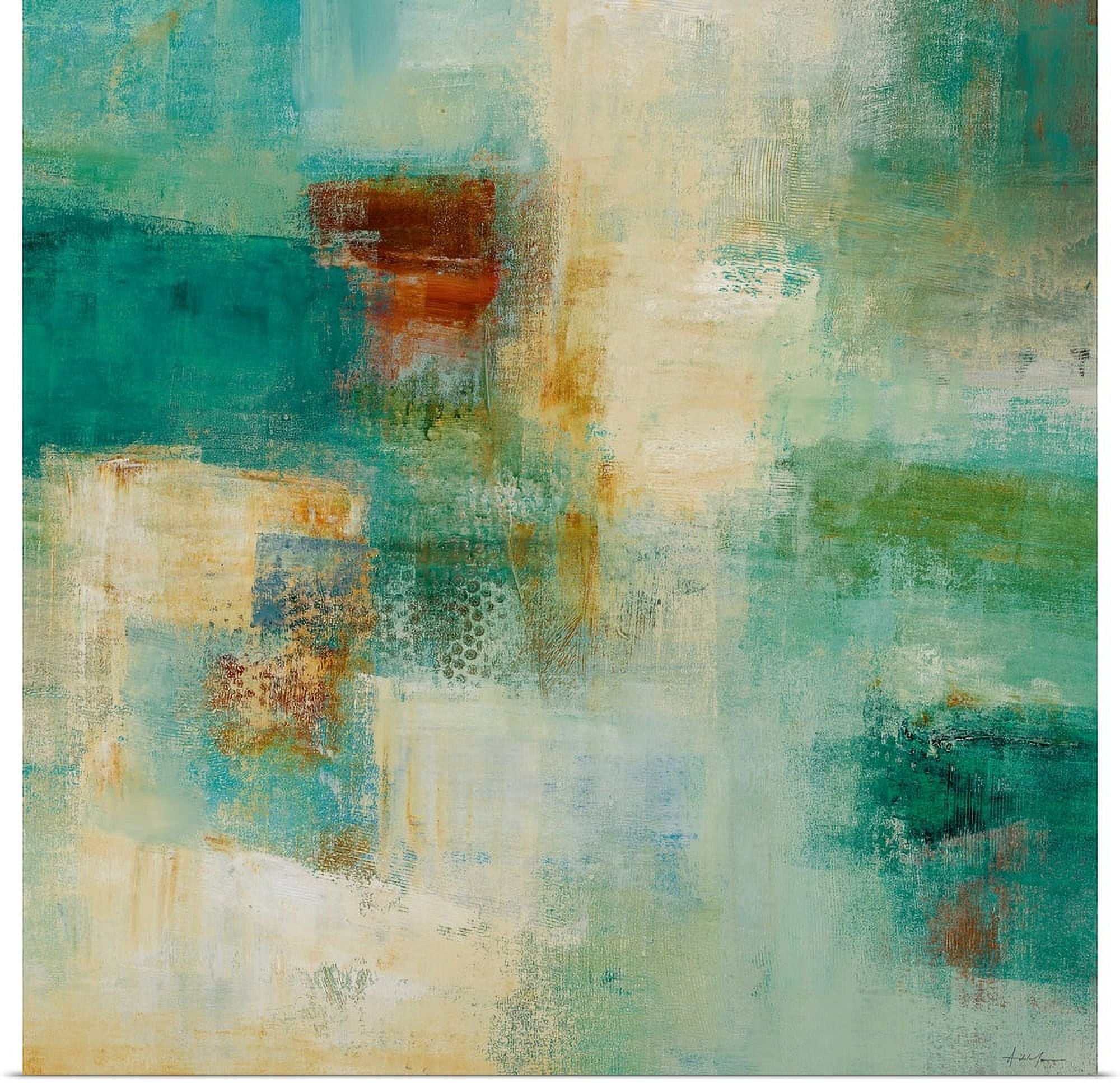 Great BIG Canvas | "Abstract I" Art Print - 16x16 - Walmart.com