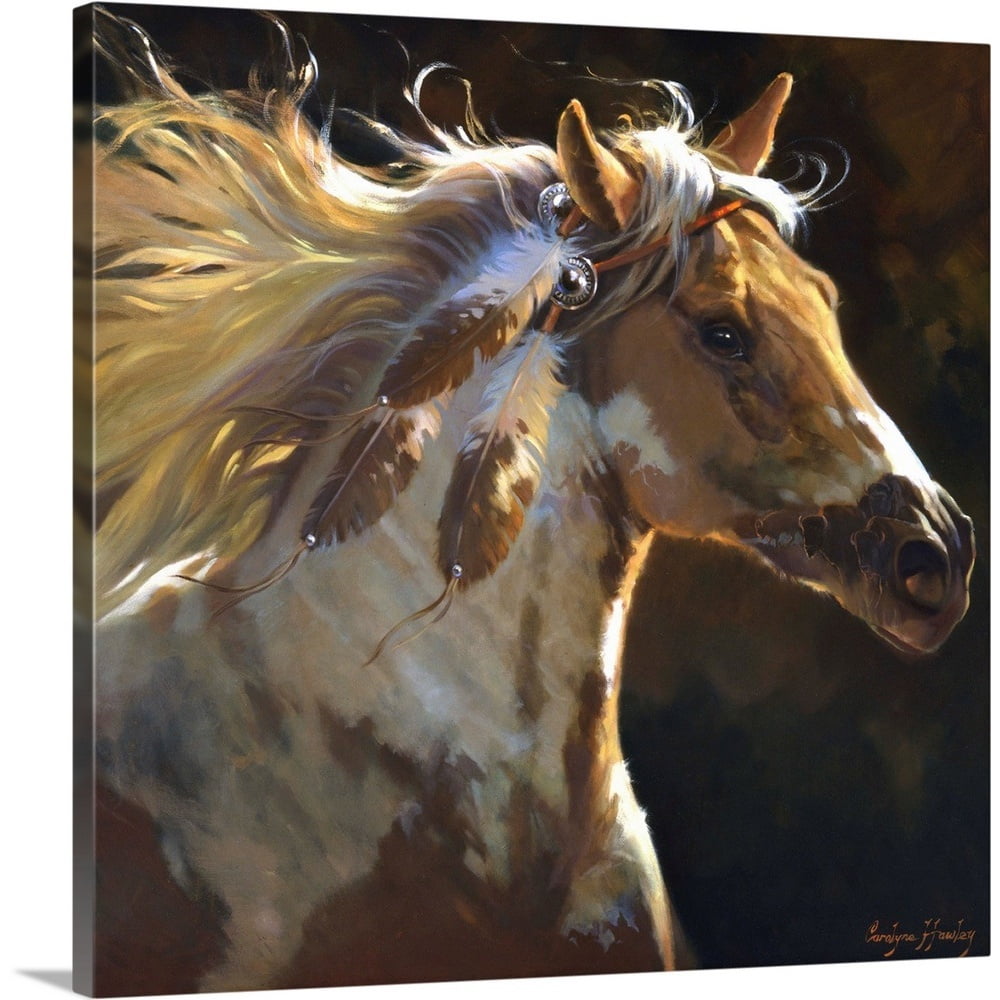 Great BIG Canvas Animals Painting Contemporary - Walmart.com