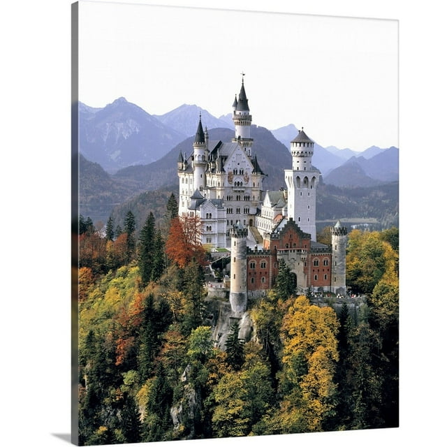 Great Big Canvas "Germany, Neuschwanstein Castle" by Ric Ergenbright ...
