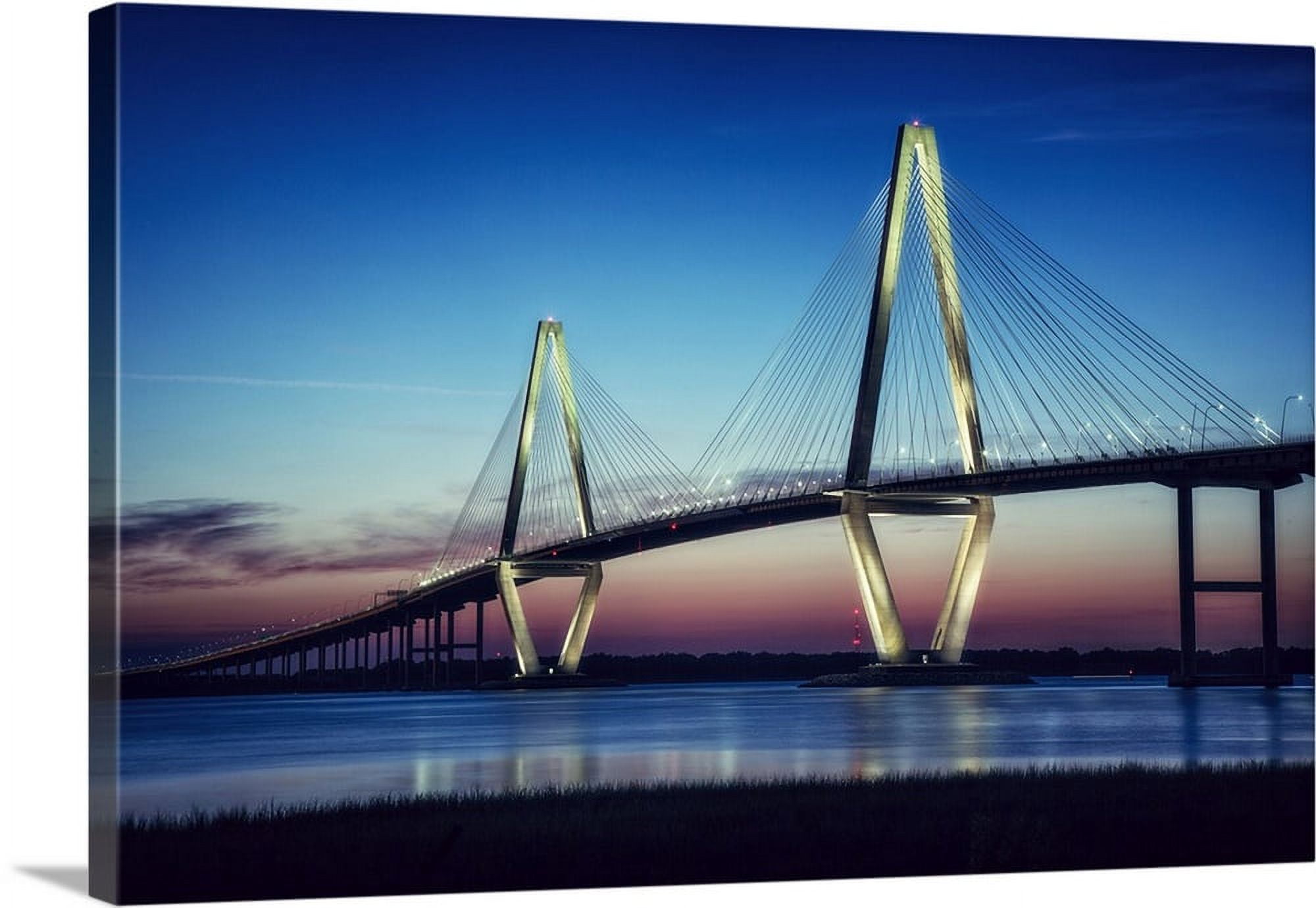 Great BIG Canvas | "Arthur Ravenel Jr. Bridge crossing the Cooper River ...