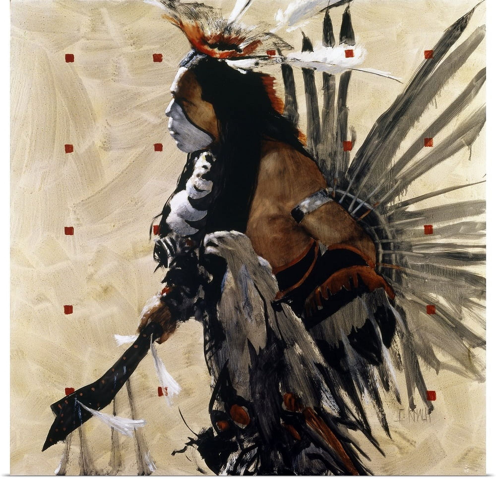 GBC | "Ben Yahola III" Art Print - 16x16 - Walmart.com