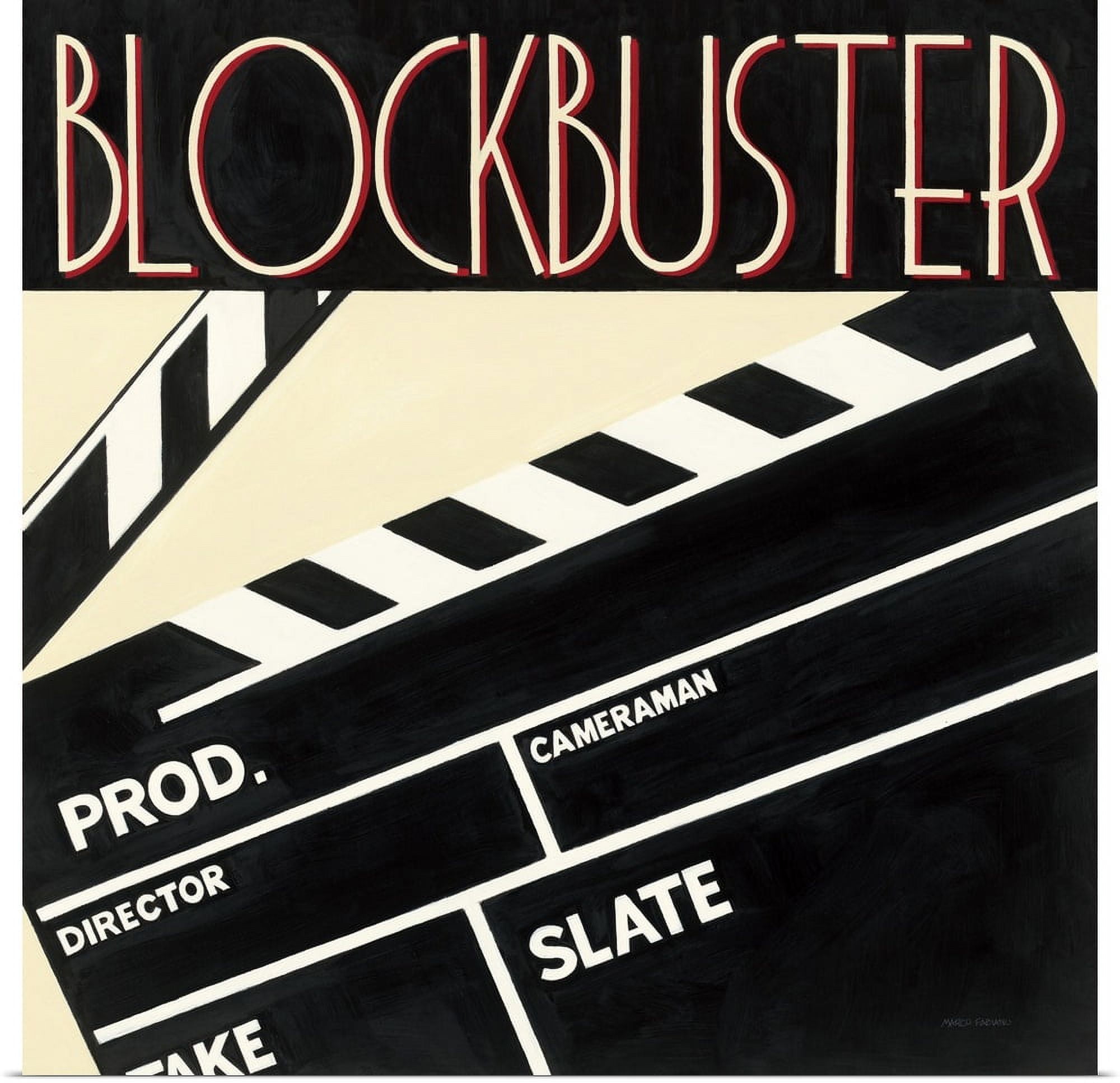 Great BIG Canvas | "Blockbuster" Art Print - 30x30 - Walmart.com