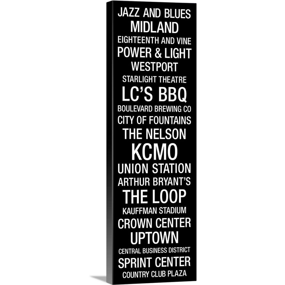 Great Big Canvas "Bus Roll: Kansas City, Missouri" by Kate Lillyson ...