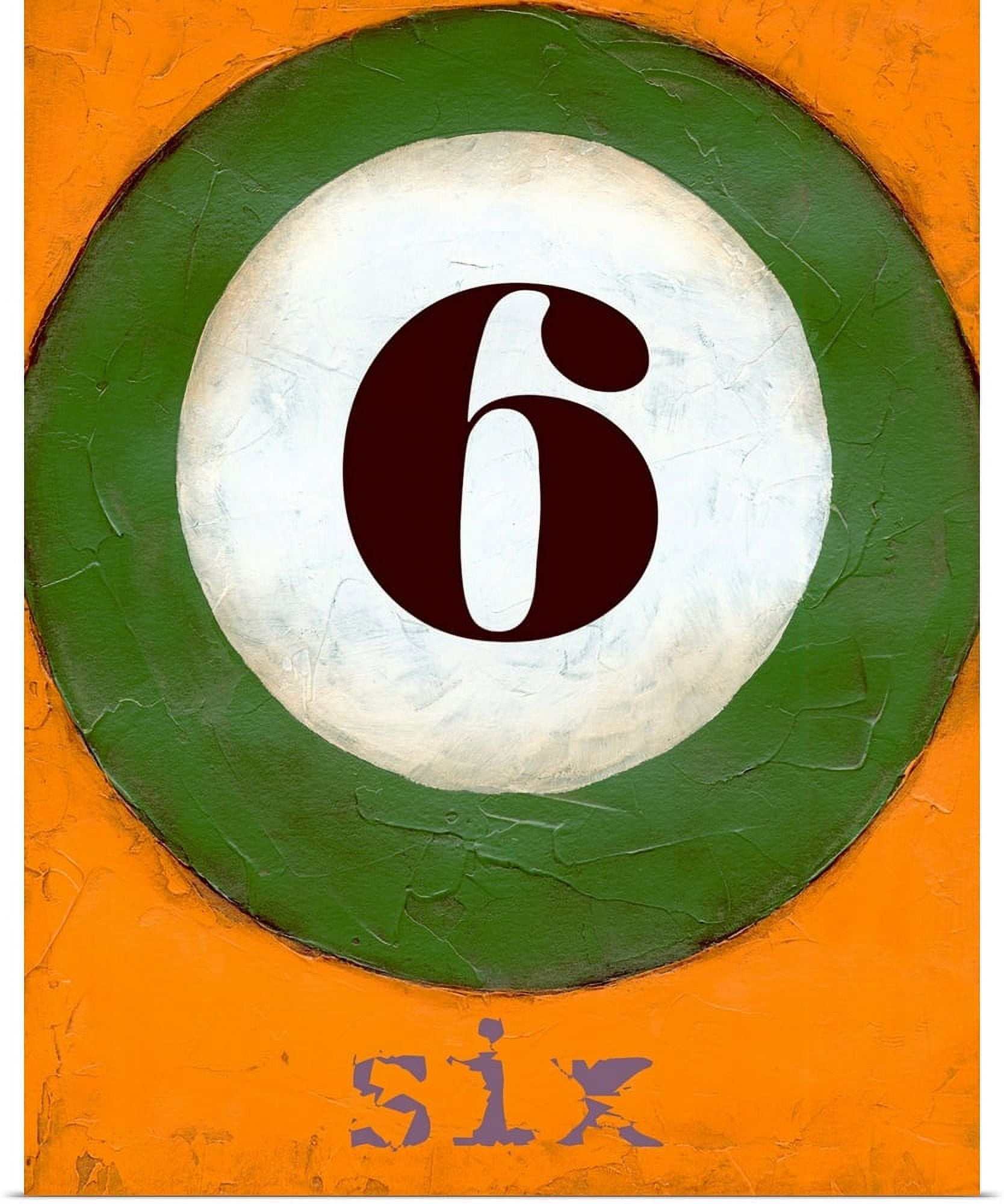 GBC | "Graphic Pool VI" Art Print - 24x30 - Walmart.com