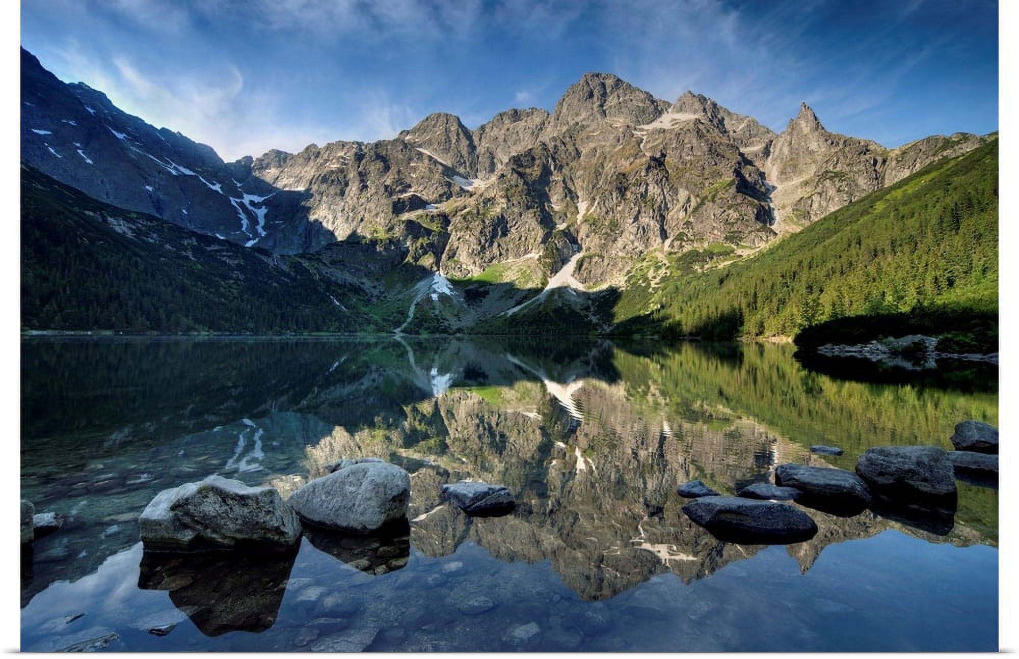 GBC | "Morskie Oko" Art Print - 30x20 - Walmart.com