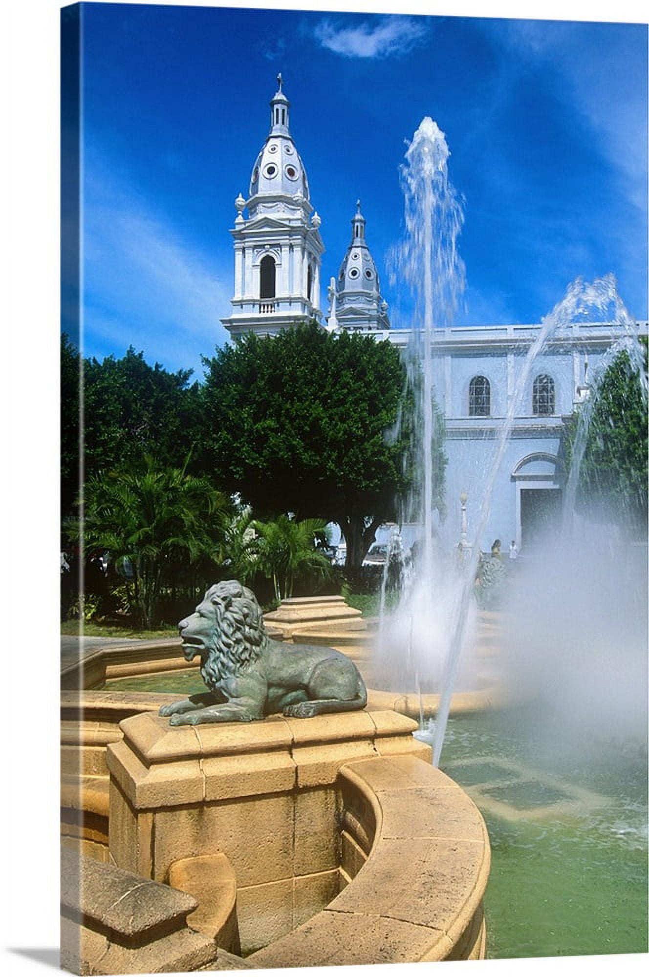 Great BIG Canvas | "Ponce, historic town center with water fountains ...