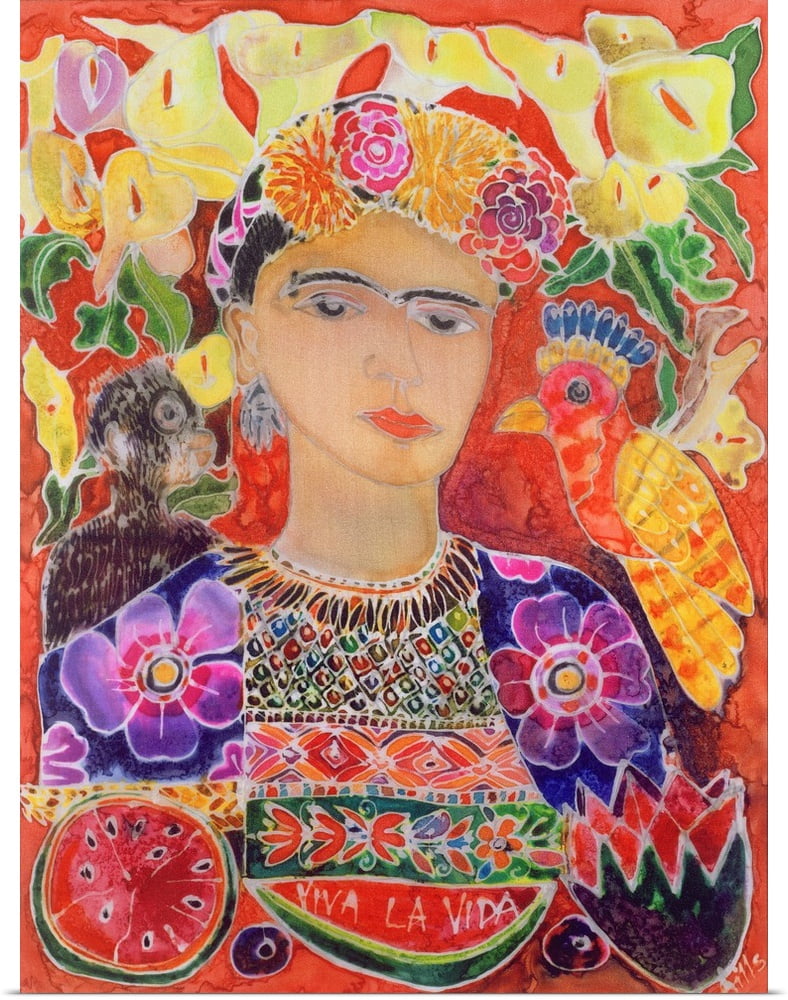 Great BIG Canvas | Rolled Hilary Simon Poster Print entitled Respects ...