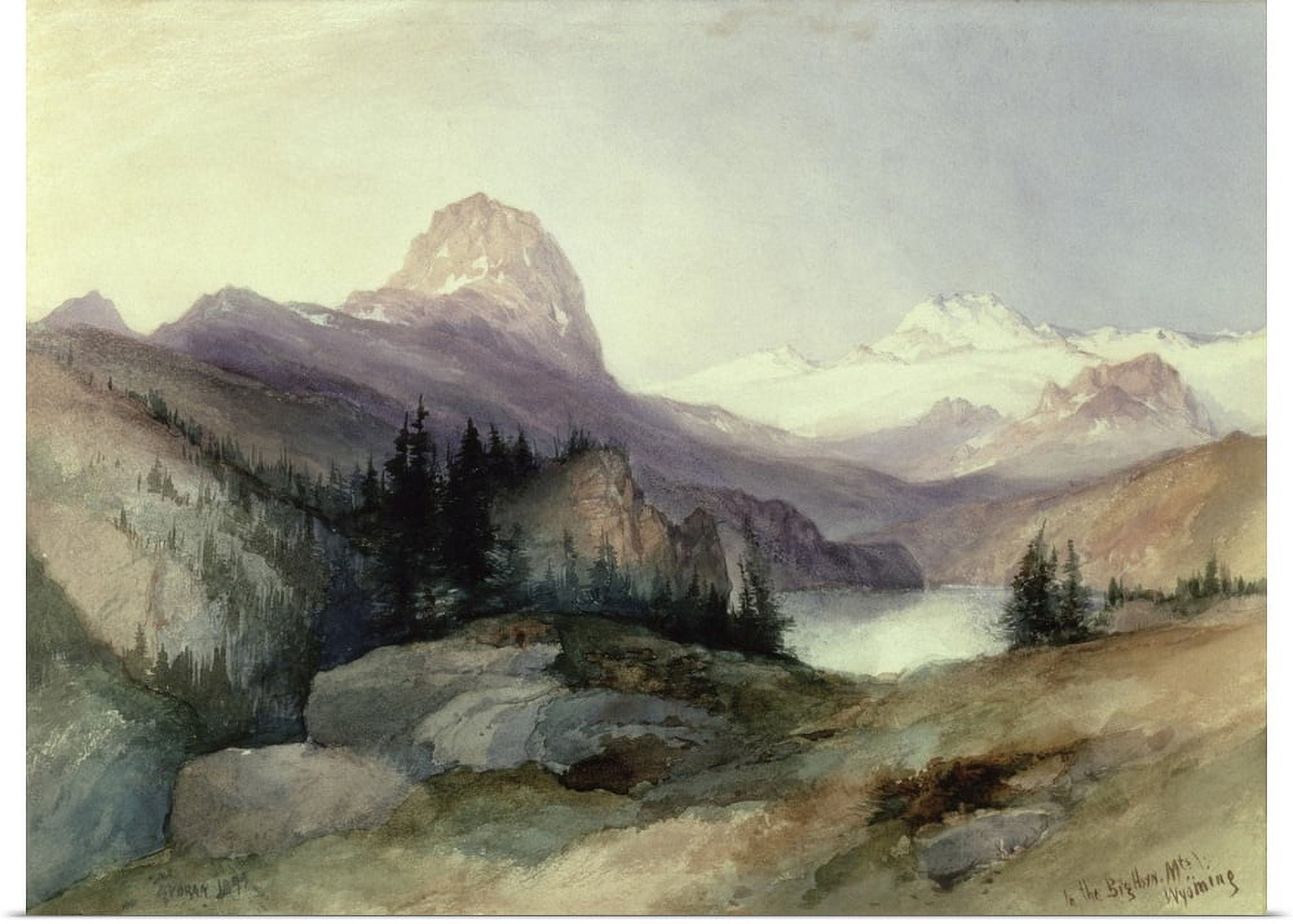 Great BIG Canvas | Rolled Thomas Moran Poster Print entitled In the ...