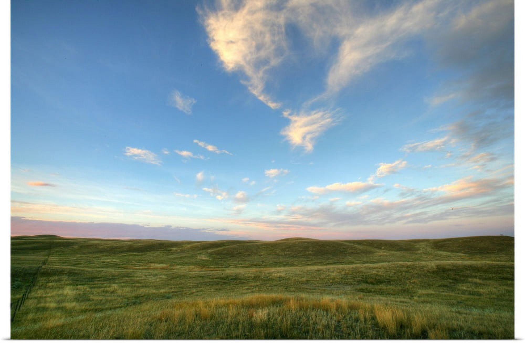 Great BIG Canvas | "Sky At Sunset, Grasslands National Park ...