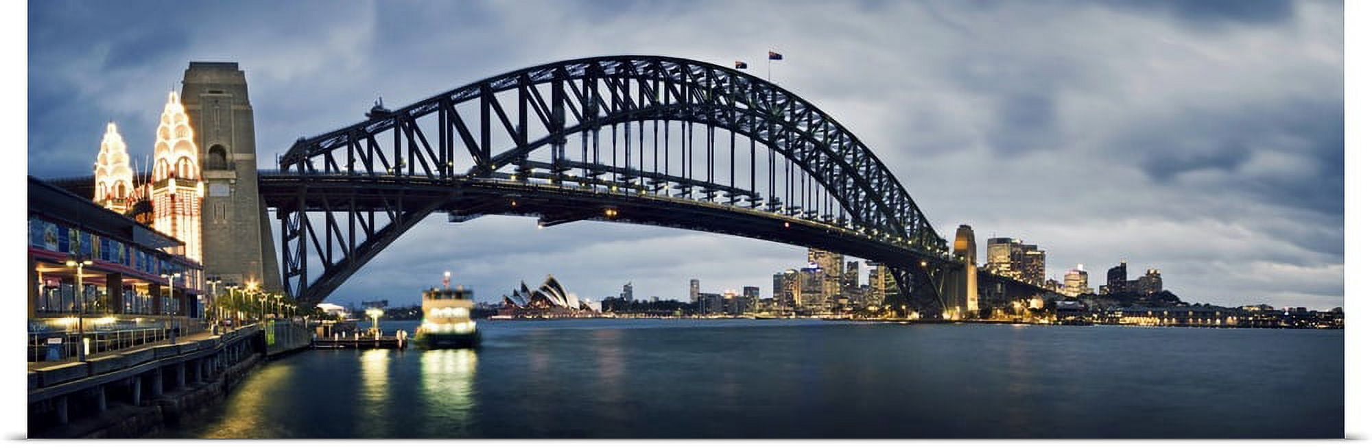 Great BIG Canvas | "Sydney Harbour" Art Print - 60x20 - Walmart.com