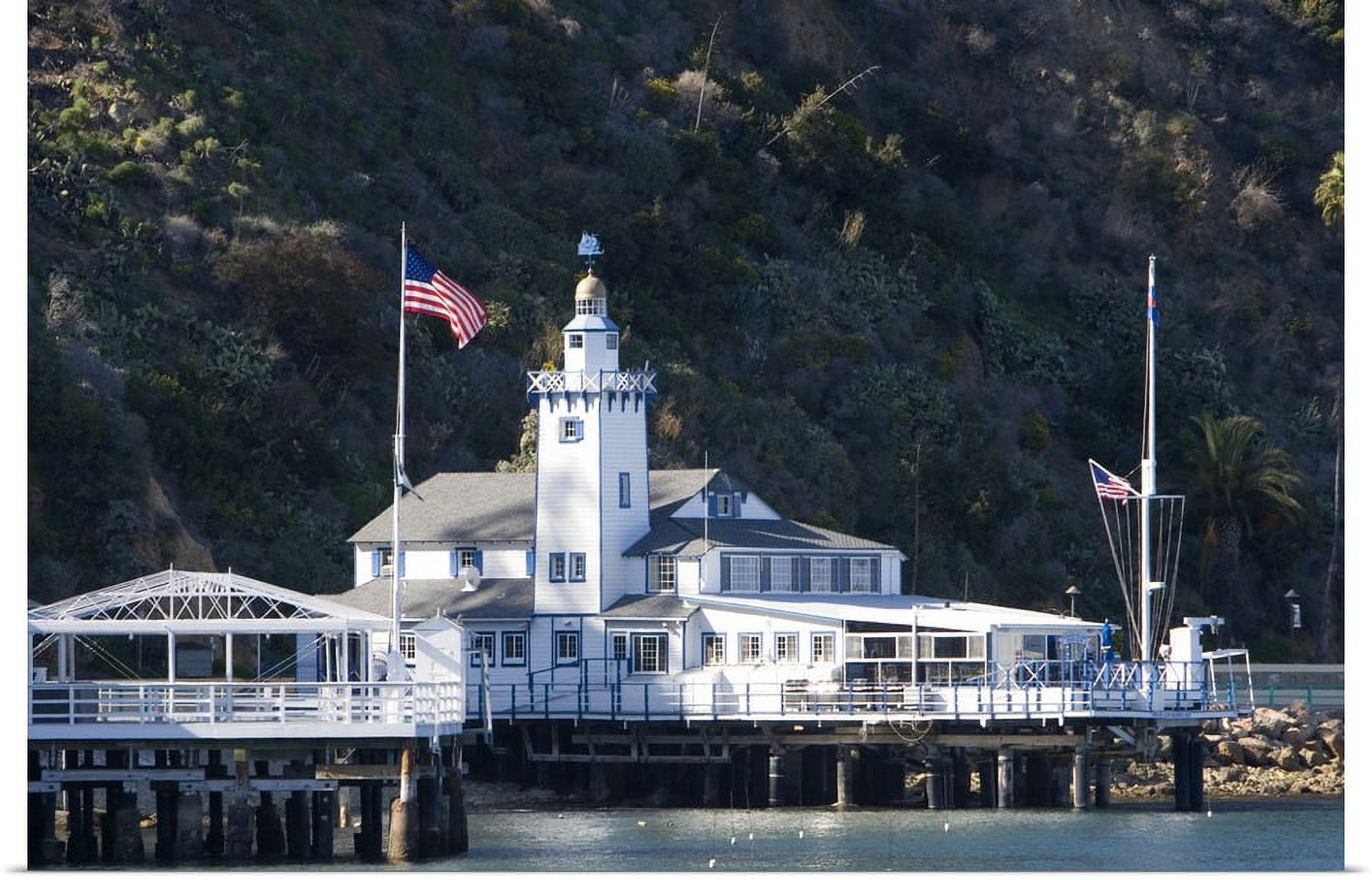 Great BIG Canvas | "The Catalina Yacht Club in Avalon Harbor on ...