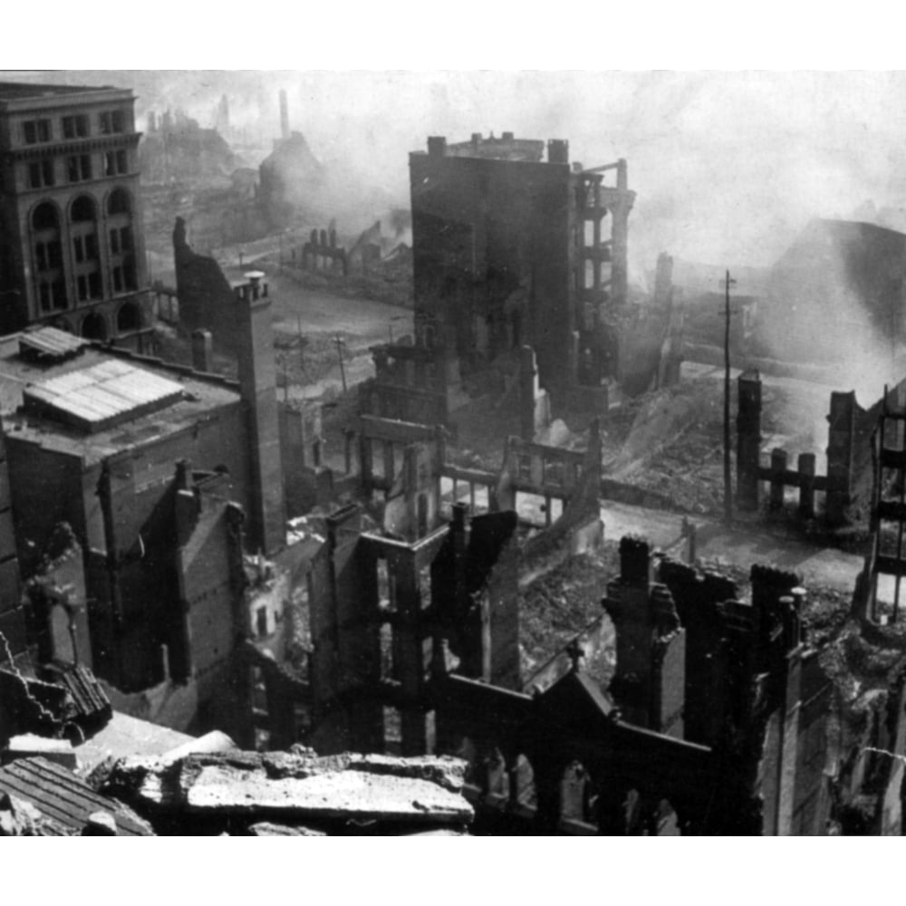 Great Baltimore Fire, 1904 Poster Print by Science Source (24 x 18 ...
