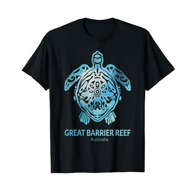 Great Barrier Reef Sea Turtle Ocean Souvenir T-Shirt - Walmart.com