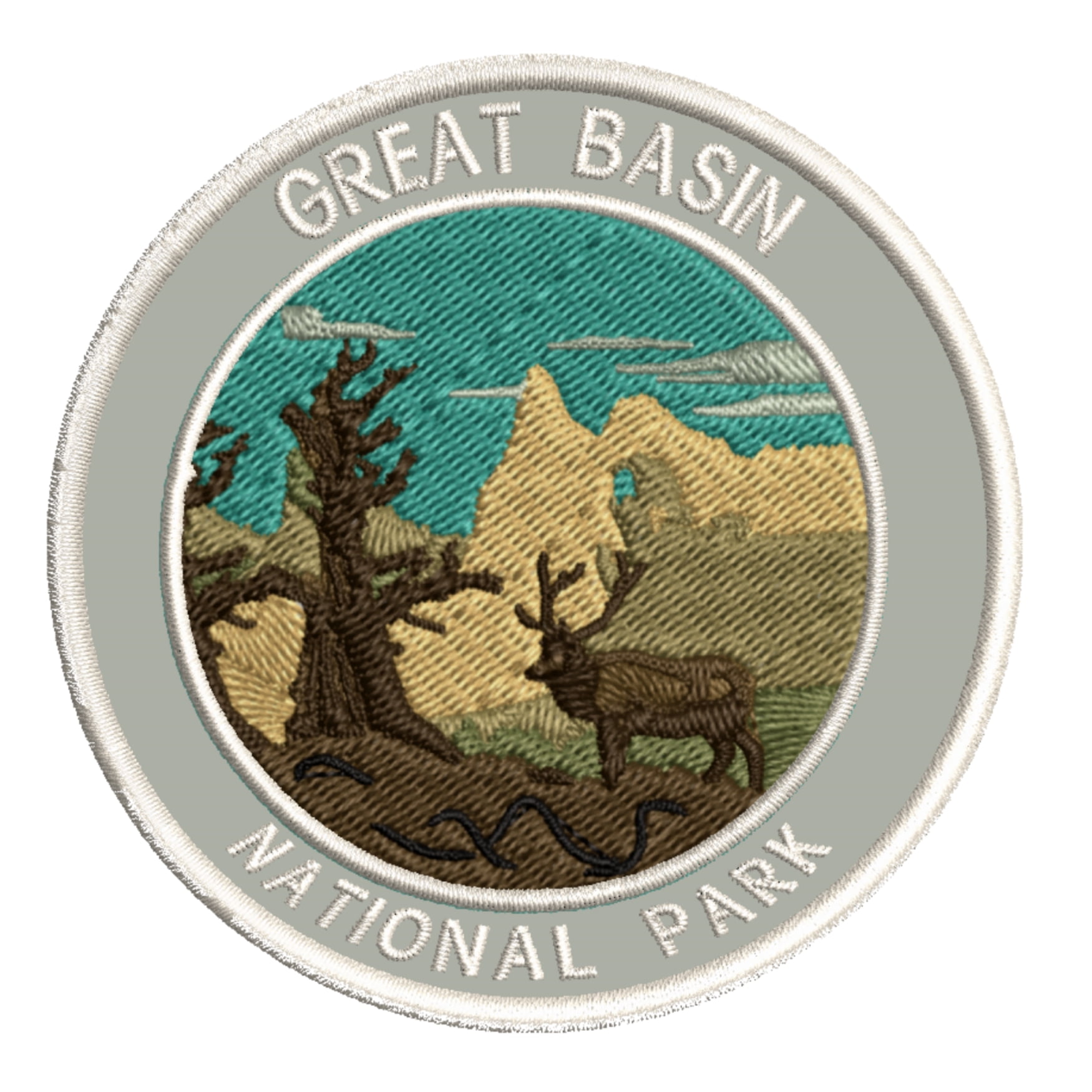 Great Basin National Park Embroidered Patch Iron/SewOn Applique Explore ...