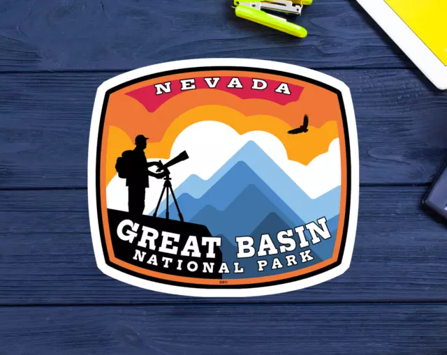 Great Basin National Park Nevada Decal Sticker Phone Decal Water Bottle ...