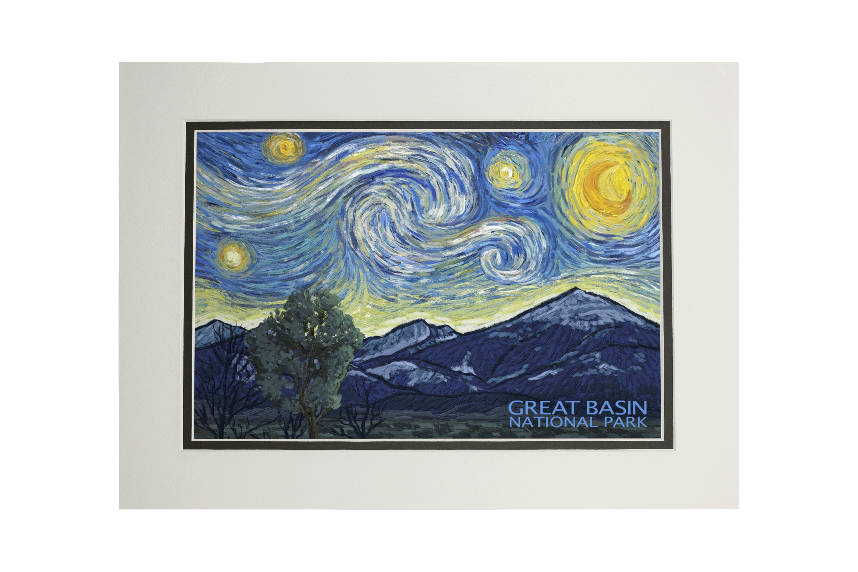 Great Basin National Park, Starry Night National Park Series, Lantern ...