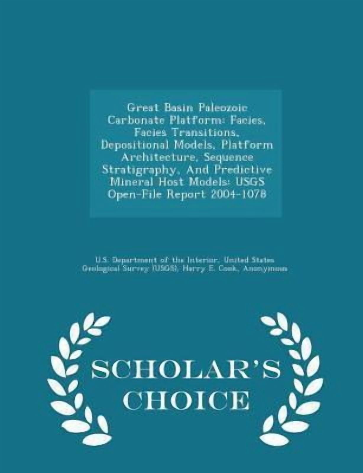 Great Basin Paleozoic Carbonate Platform : Facies, Facies Transitions ...