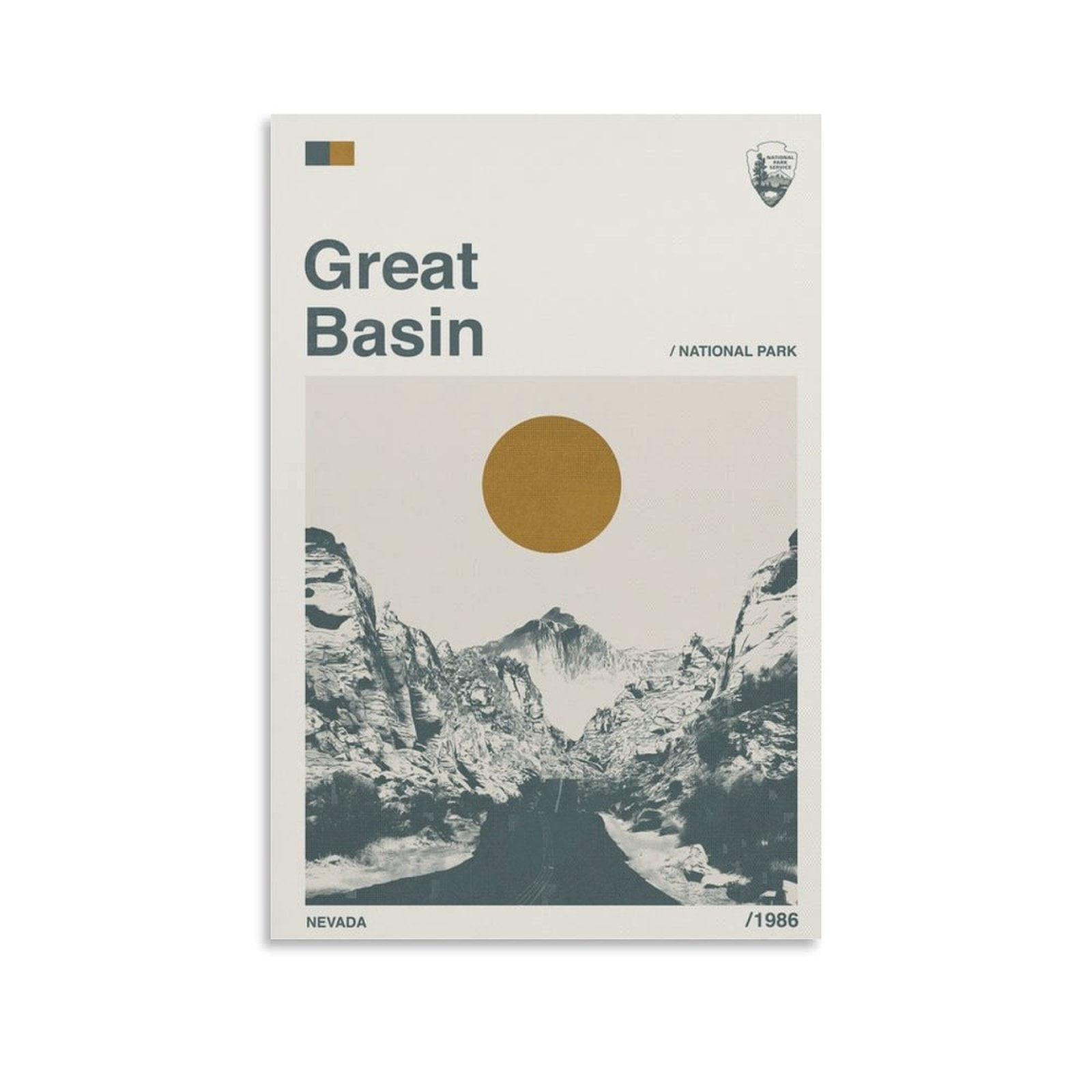 Great Basin Poster, Great Basin Travel, National Park Print, National ...