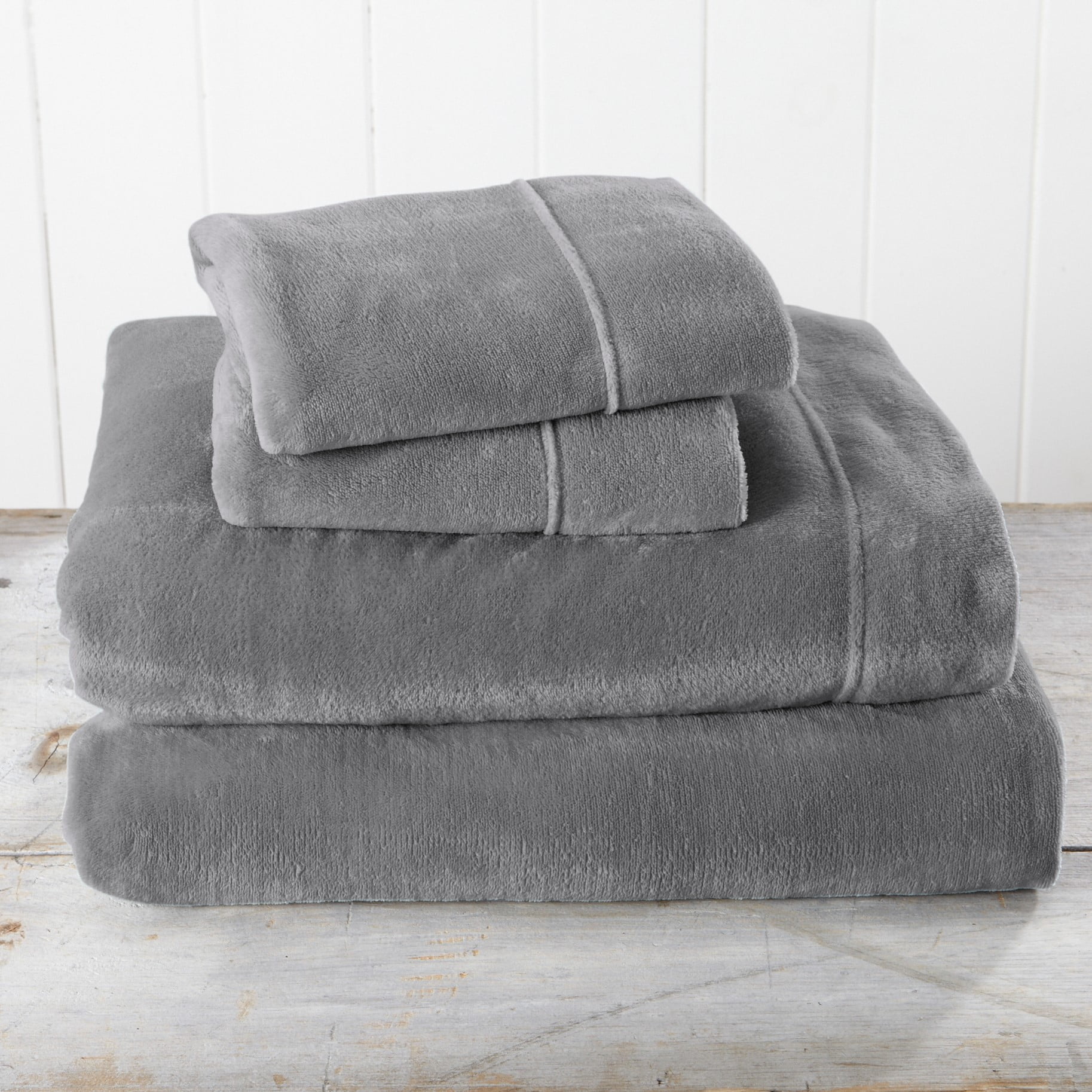 Great Bay Home Velvet Luxe Collection - Warm Deluxe Bed Sheets for ...