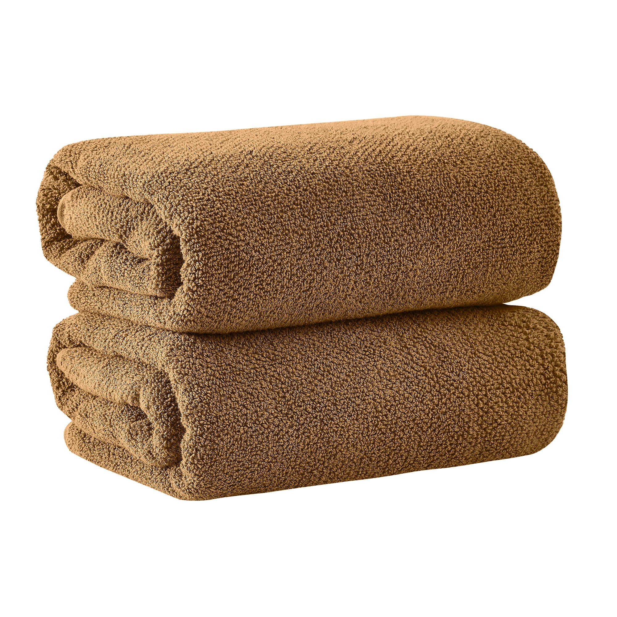 Great Bay Home Quick Dry Loop Textured 2-Pack Extra Large Bath Sheet ...