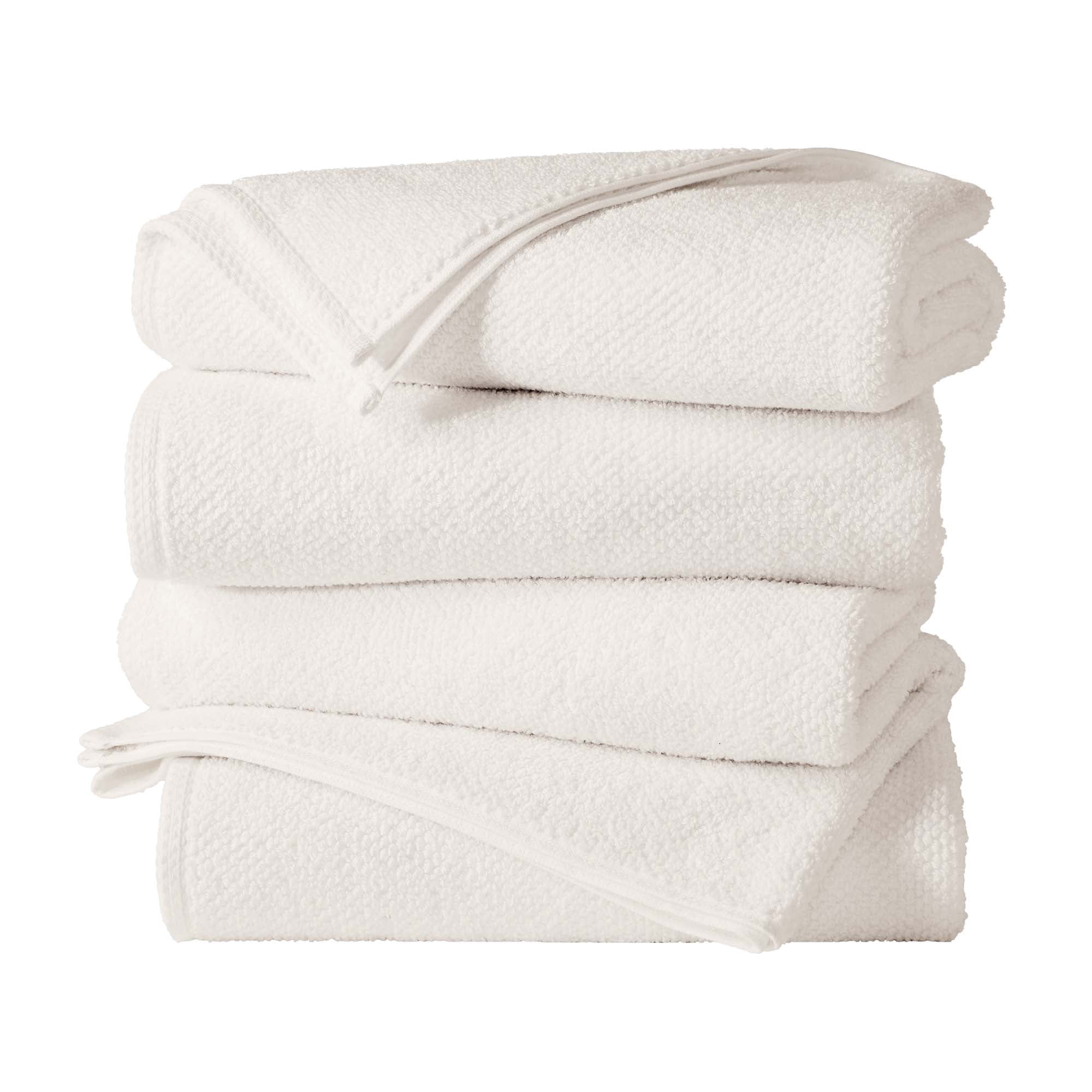 Great Bay Home Quick Dry Loop Textured 4-Pack Bath Towel Set, 54
