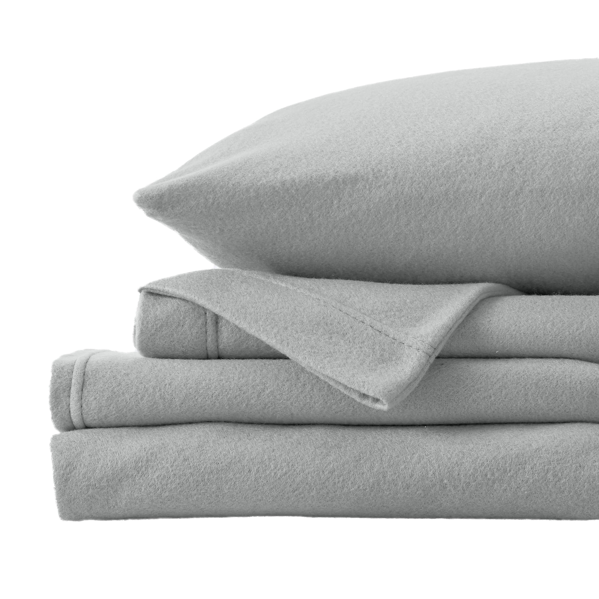 Great Bay Home Super Soft Extra Plush Fleece Warmer Sheet Set (Twin ...