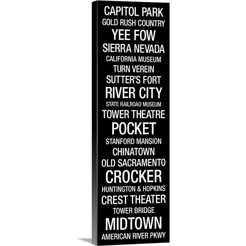 Great Big Canvas "Bus Roll: Sacramento, California" by Kate Lillyson ...