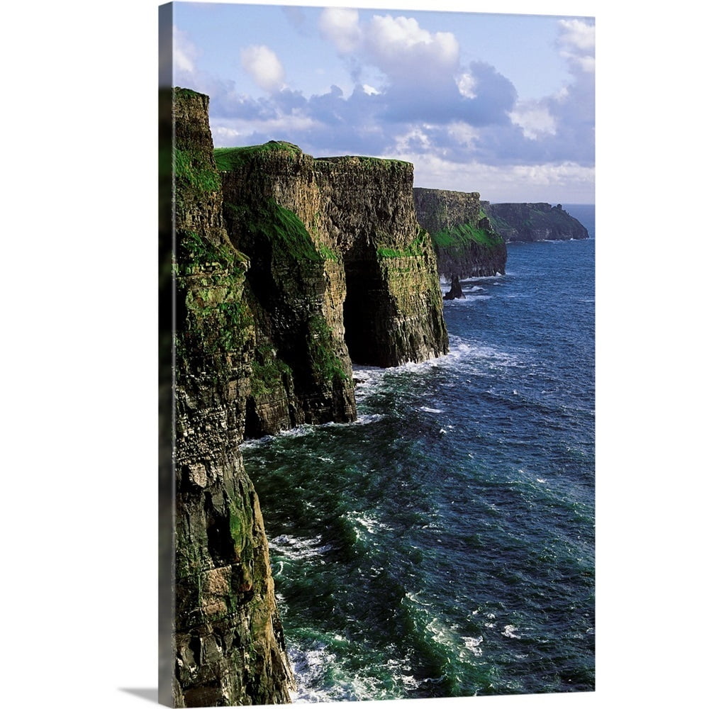 Great Big Canvas "Cliffs Of Moher, County Clare, Ireland, Cliffs On The ...