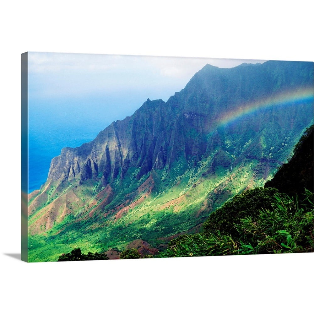 Great Big Canvas "Hawaii, Kauai, Napali Coast, Kokee State Park ...