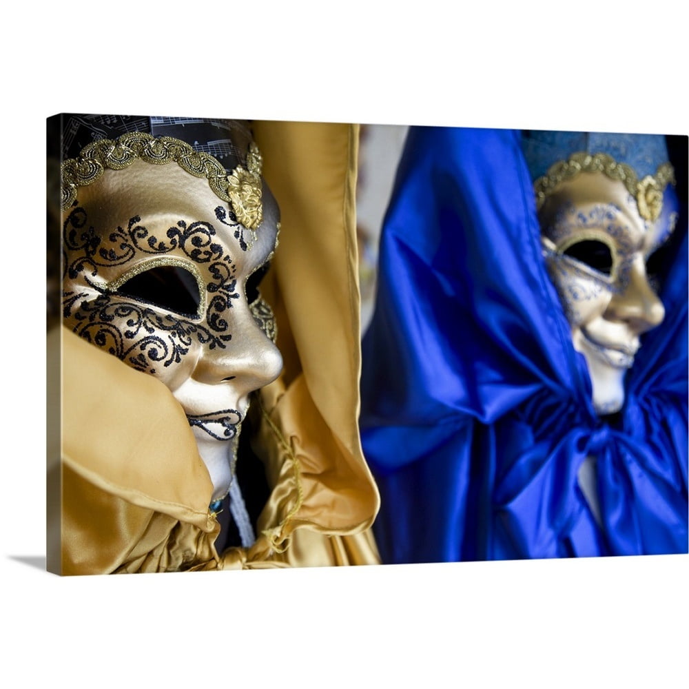 Great Big Canvas "Masks at masquerade time during Carnival, Venice ...